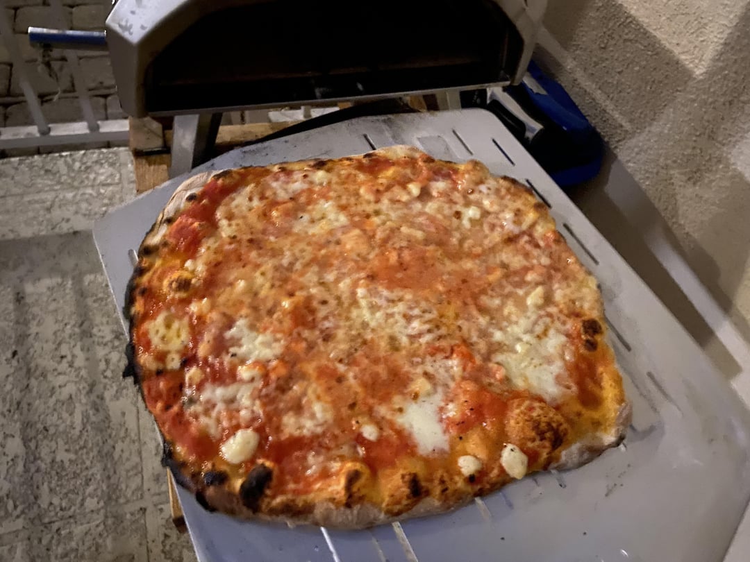 Followed Brian Lagerstrom’s Roman thin crust pizza recipe last night. I ...