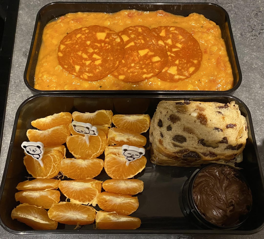 A very orange bento 🧡 - Dining and Cooking