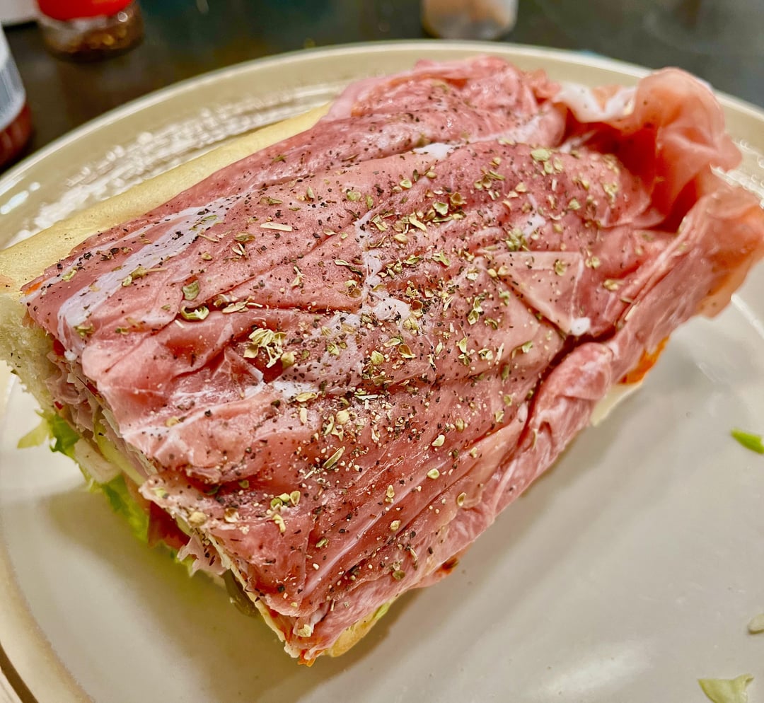 Old School Italian (with added pickles and peppers) - Lorenzo’s Steaks ...