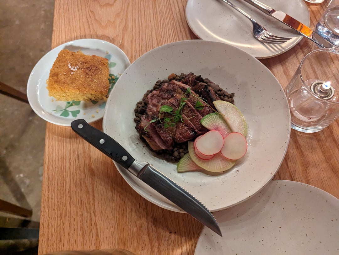 New restaurant!! Lingua Franca in Frogtown by the LA river. Food was ...