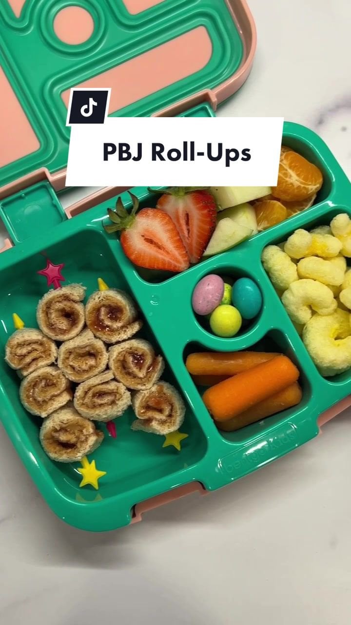 PBJ Roll Ups for my daughter 💕 - Dining and Cooking