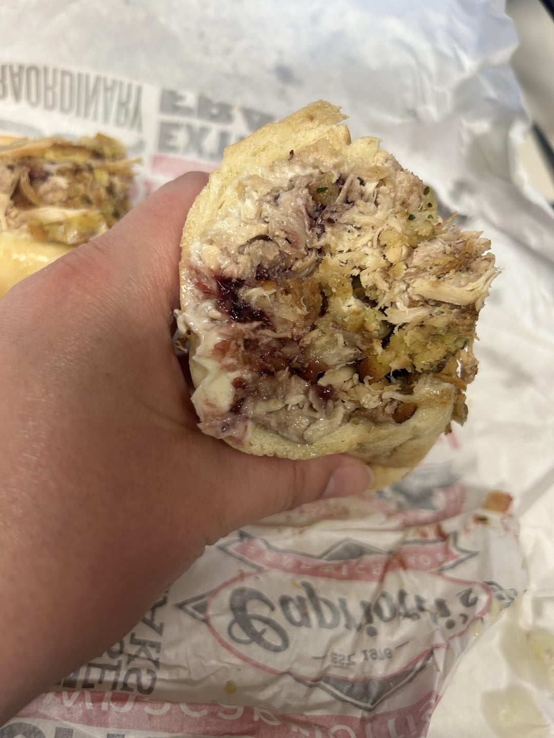 The Hot Bobbie from Capriotti’s - Dining and Cooking