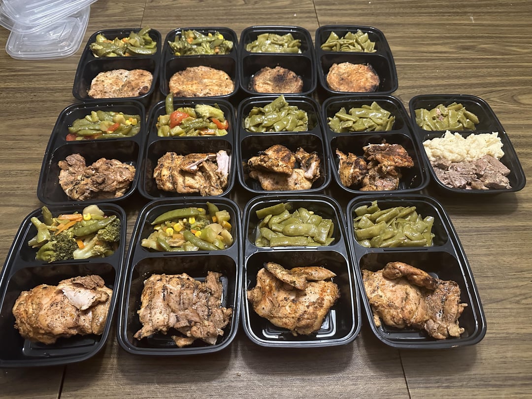 Fired up the grill for the first time this year. This week’s prep ...