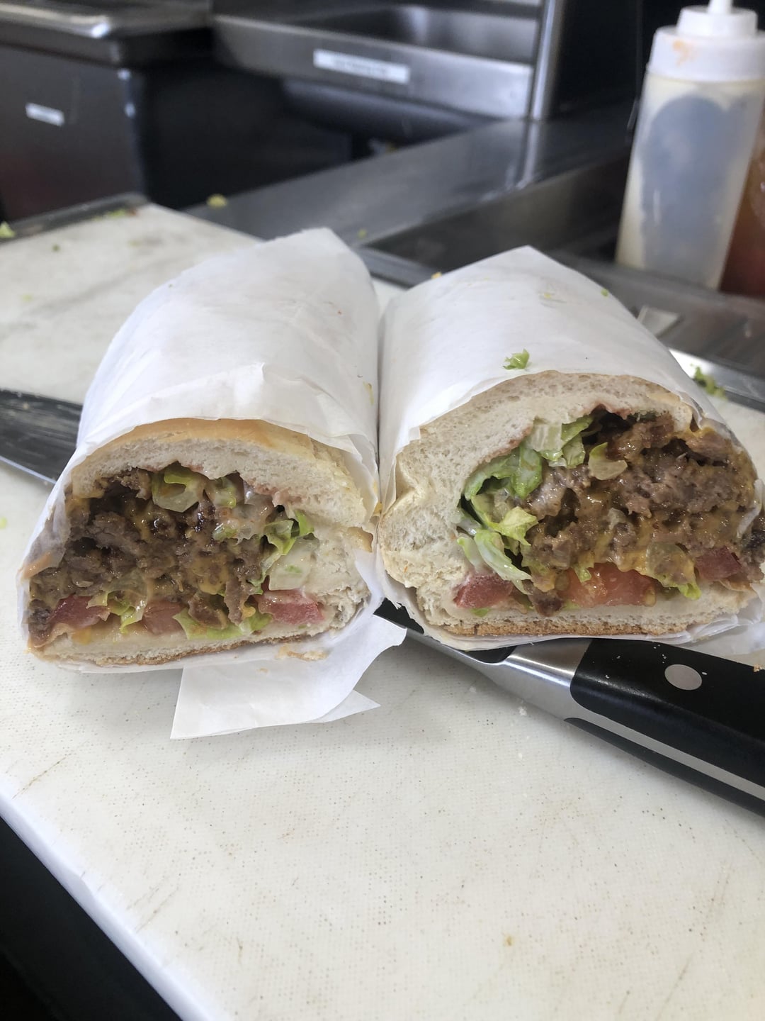 Impossible Chopped Cheese. Just goofing around at work. - Dining and ...