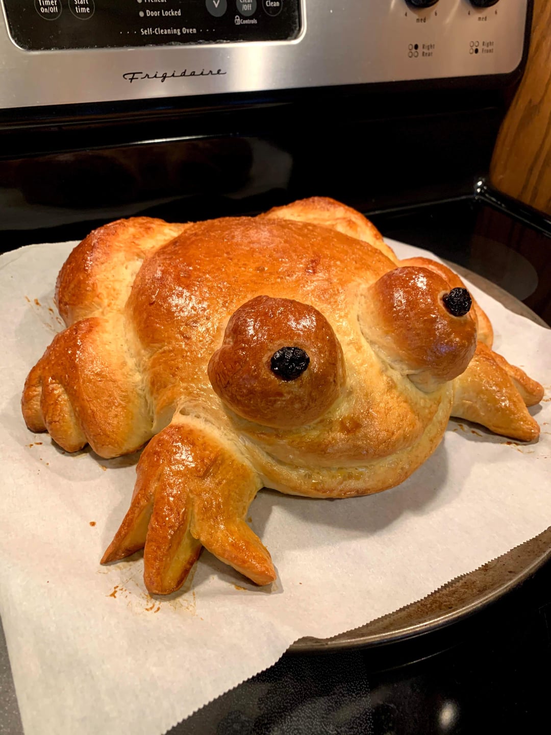 [homemade] Frog Bread. - Dining and Cooking