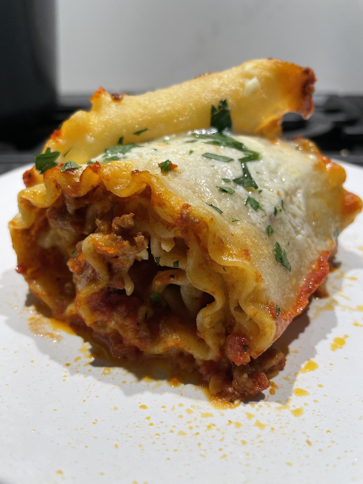 Tried recreating Don Angie’s pinwheel lasagna - Dining and Cooking