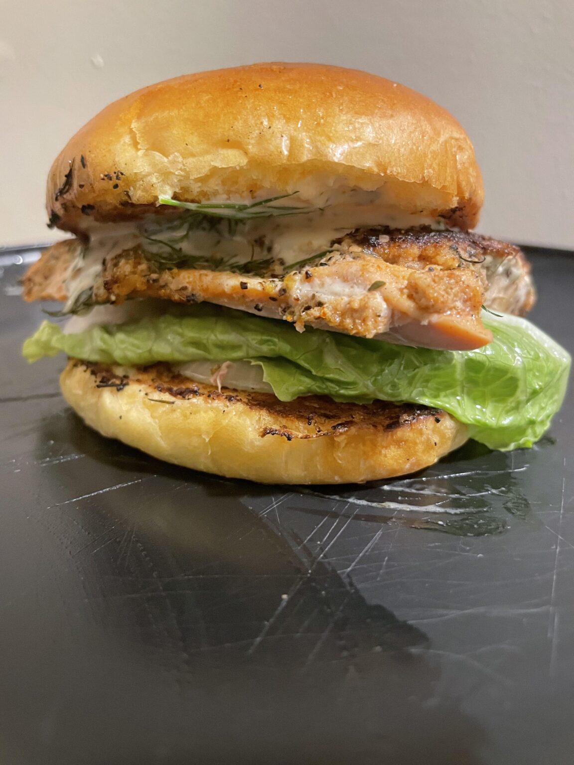 Salmon sammie - Dining and Cooking