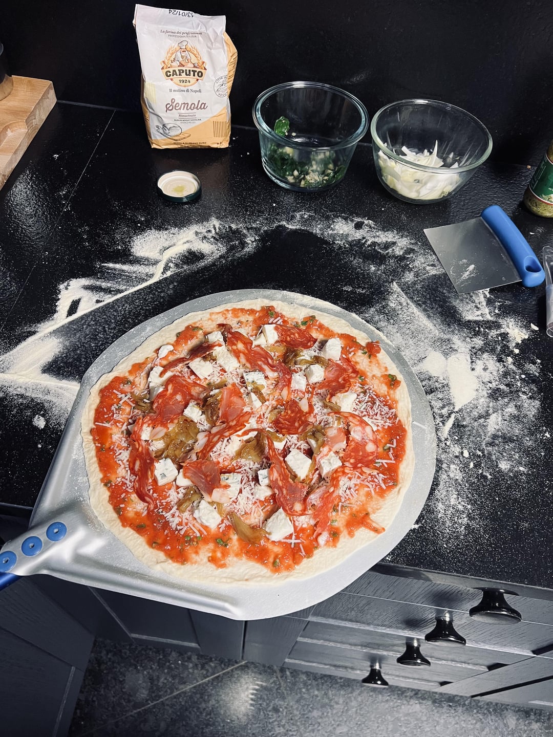 Easter Sunday Thin Crust Roman Pizza - Dining and Cooking