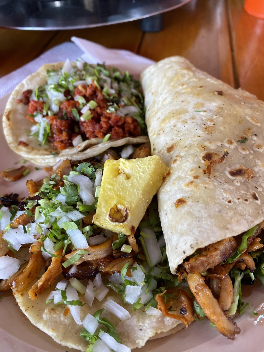 Taco time! Tacos de Pastor and gringa in Zapopan, Jal. - Dining and Cooking