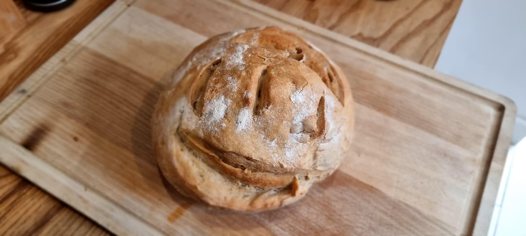 Simple rustic loaf. Very happy with how this turned out. - Dining and ...