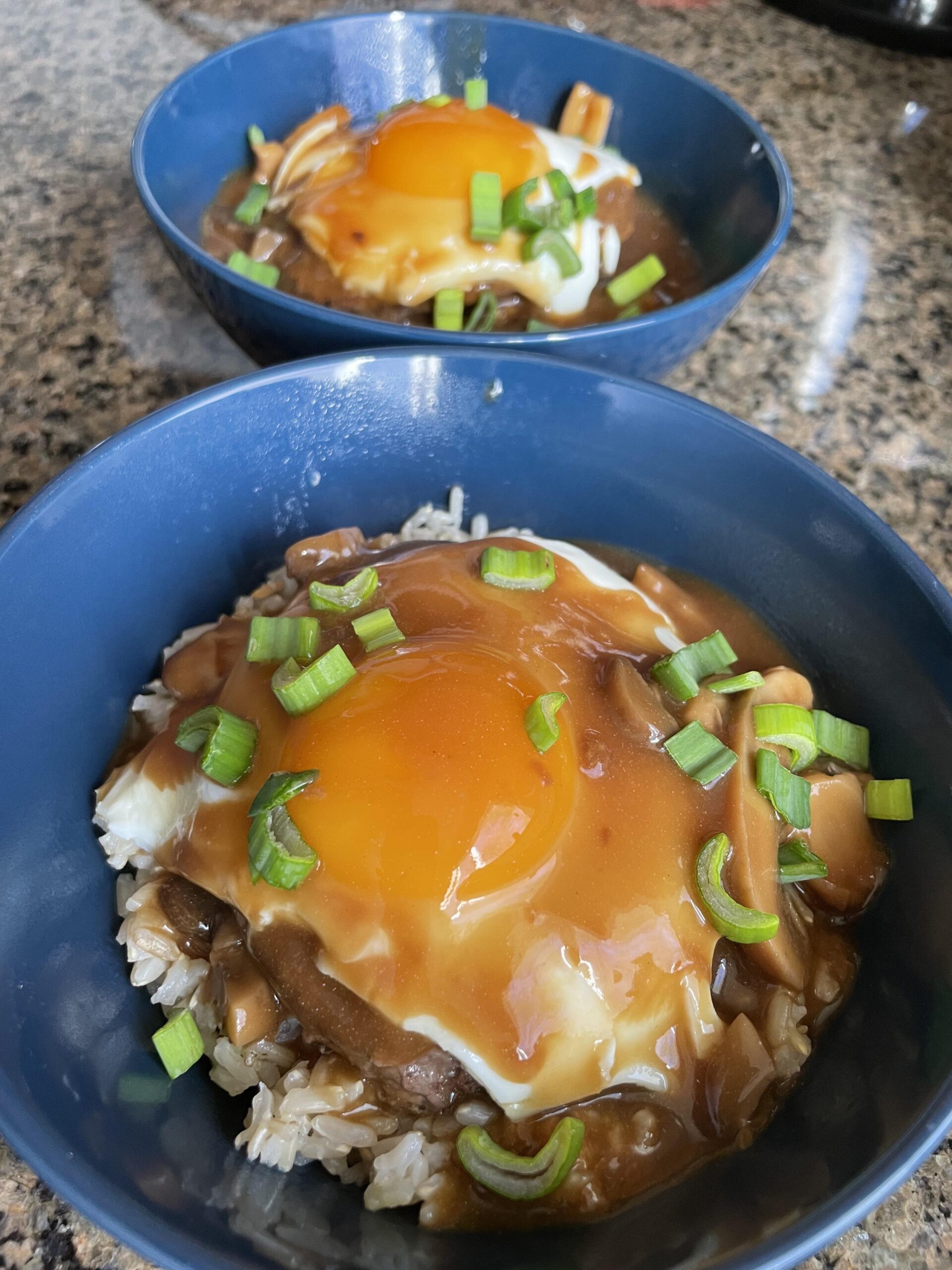 My homemade loco moco I made for breakfast this morning. - Dining and ...