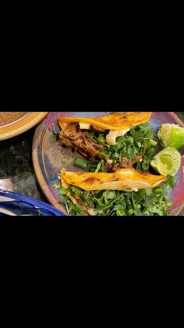 After bomb birria ramen last night we used the leftovers for birria ...