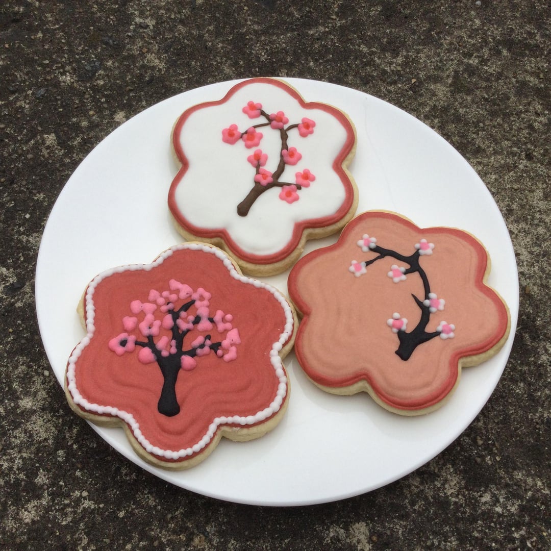 Which color palette for cherry blossom cookies? - Dining and Cooking