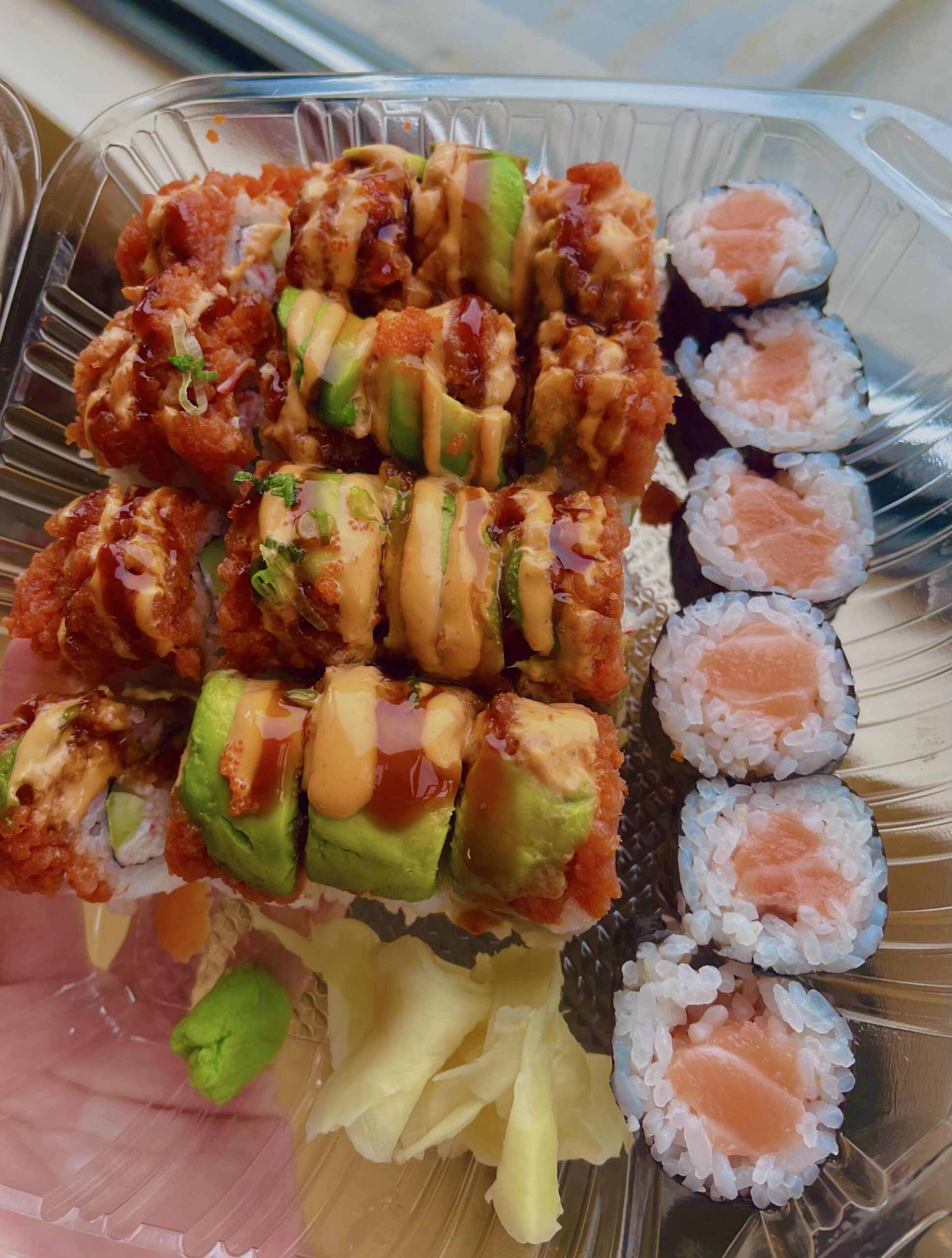 surprise sushi dinner I got my partner! - Dining and Cooking