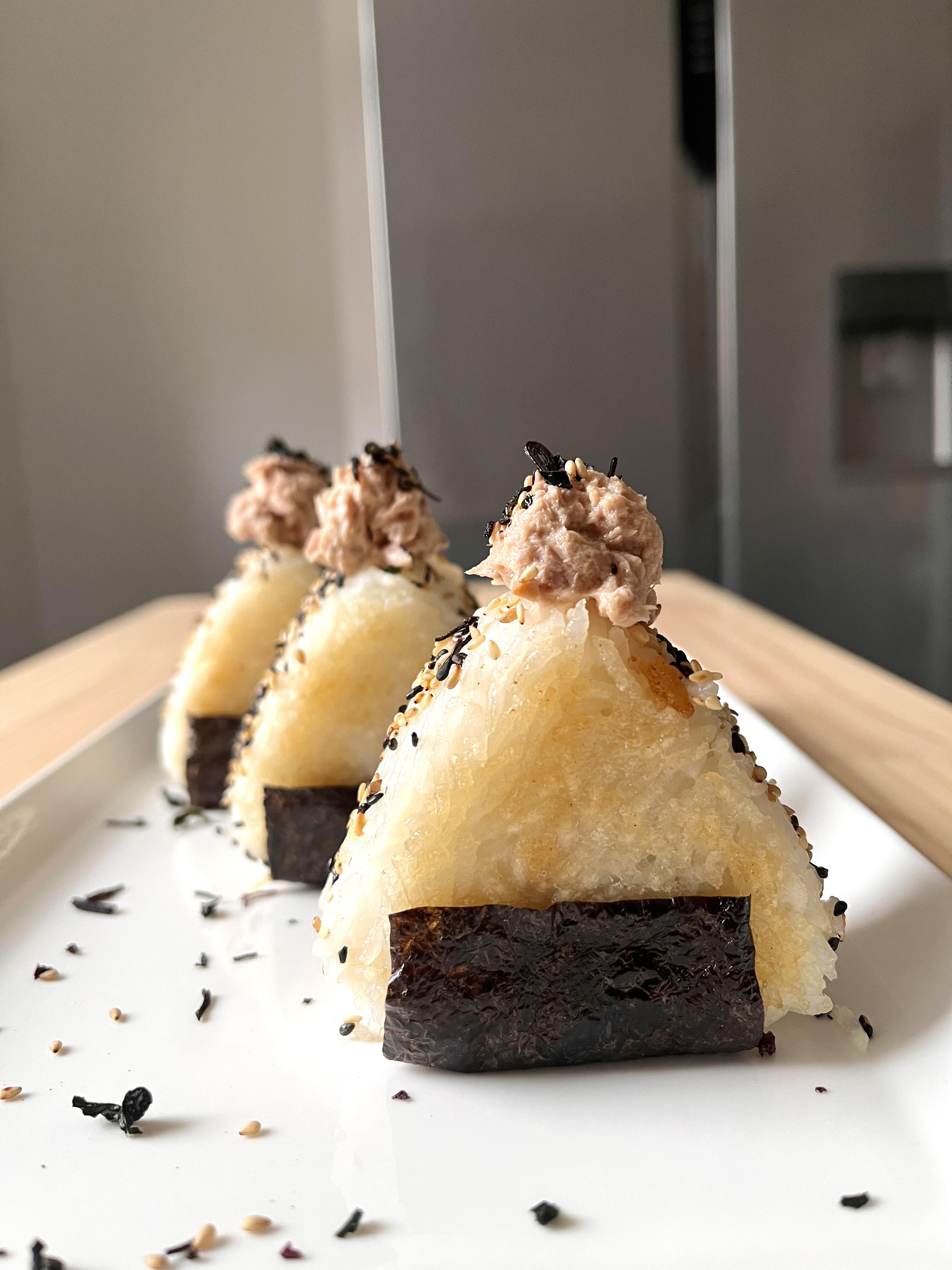 Trying out fried onigiri with tuna mayo for future bentos! - Dining and ...