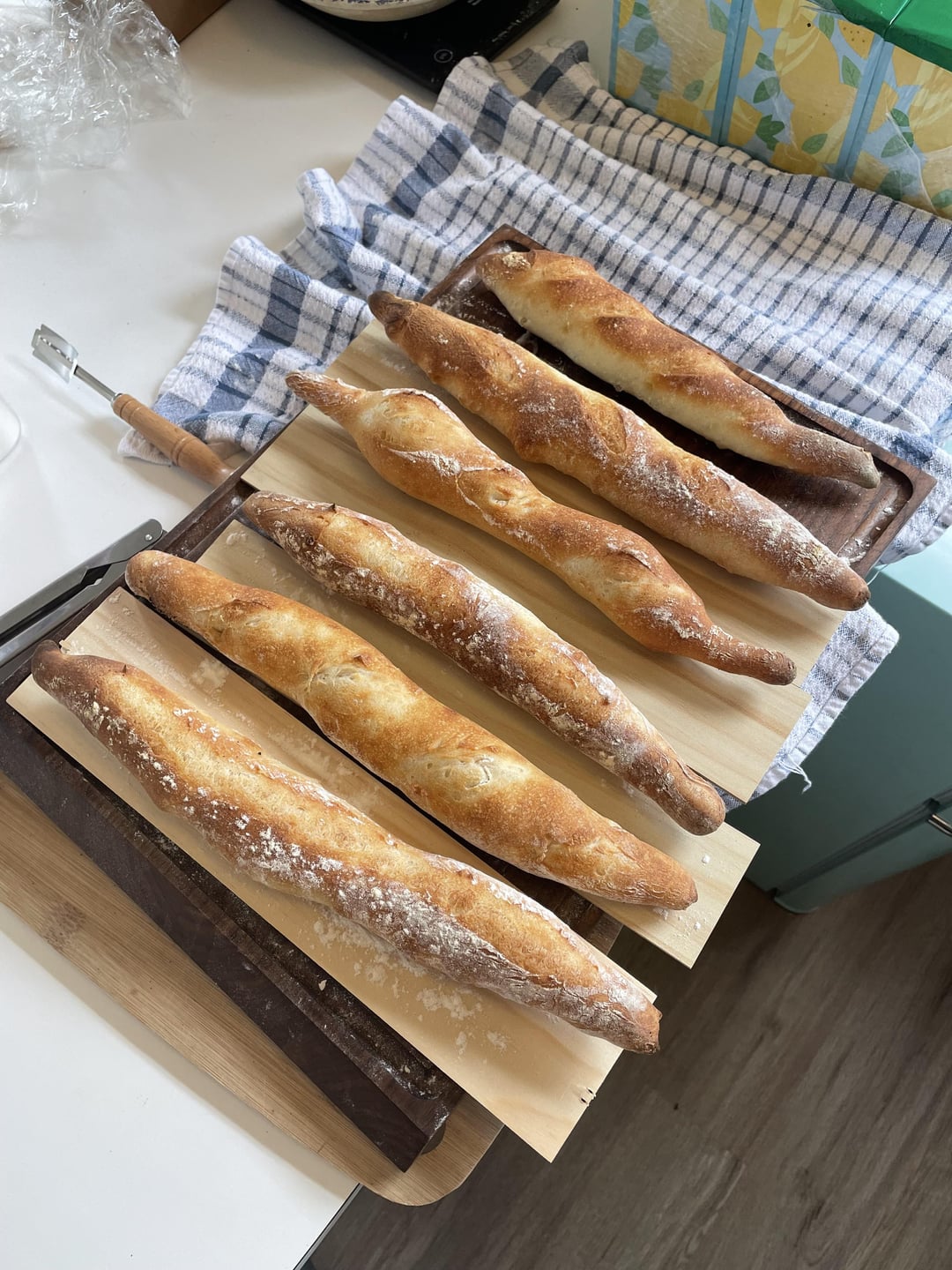 First time making baguettes! - Dining and Cooking
