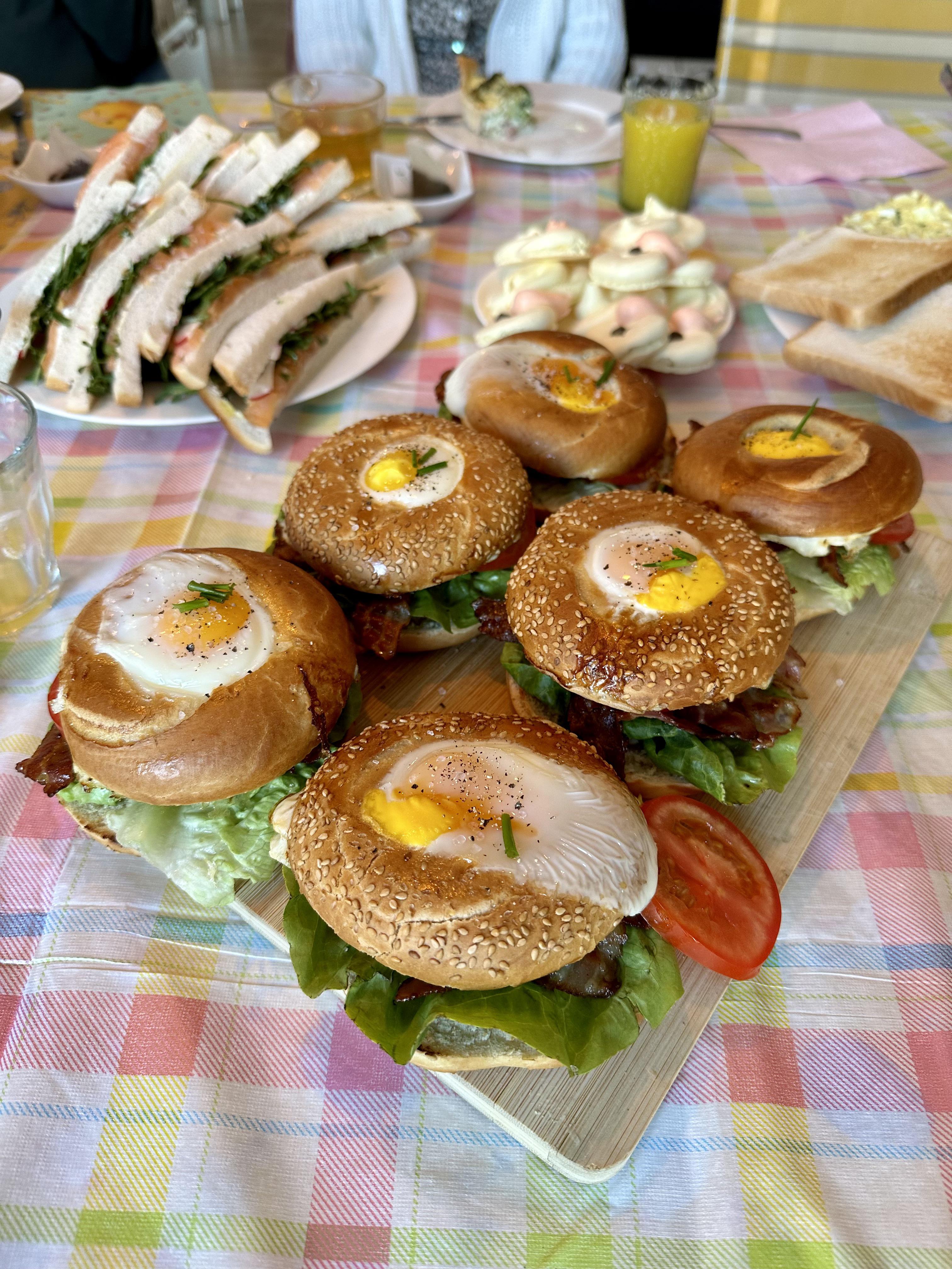 Easter Bagels - Dining and Cooking