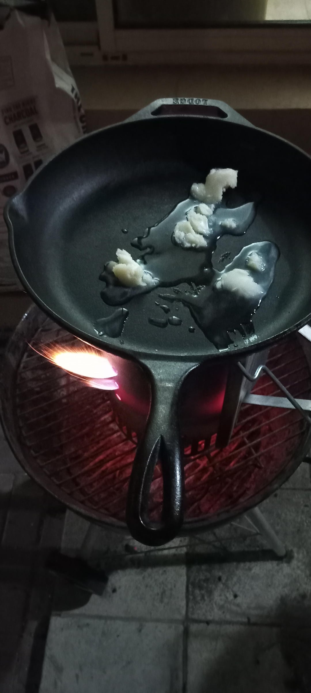 Afterburner method with cast iron and beef tallow. Not too bad. Medium ...