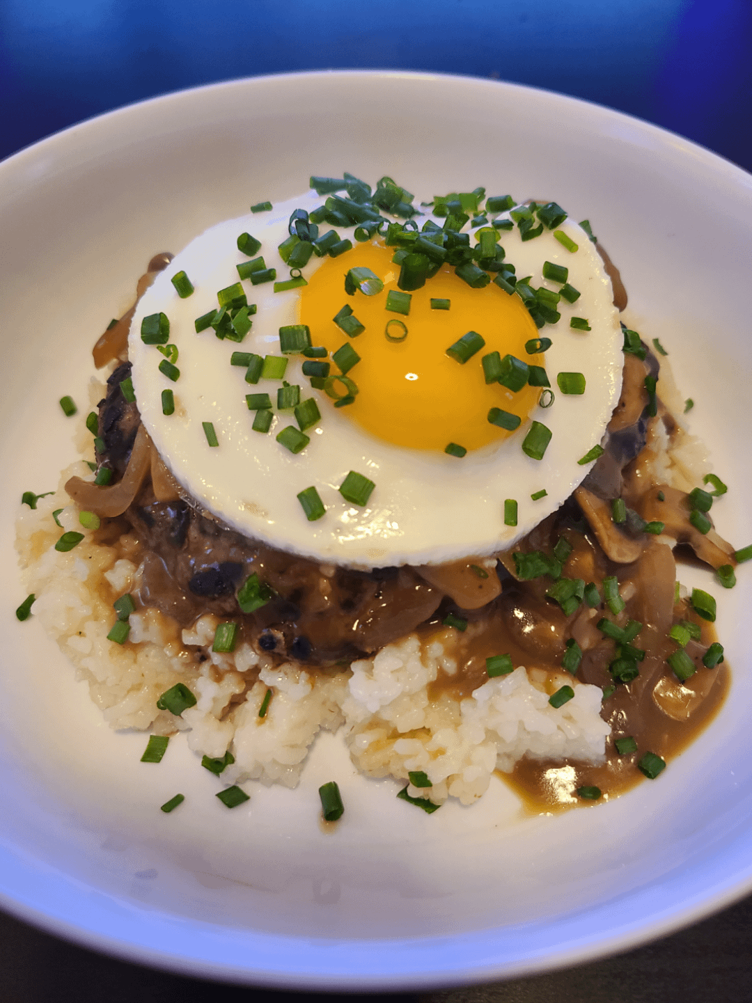 Homemade Loco Moco. Is it considered a burger? - Dining and Cooking