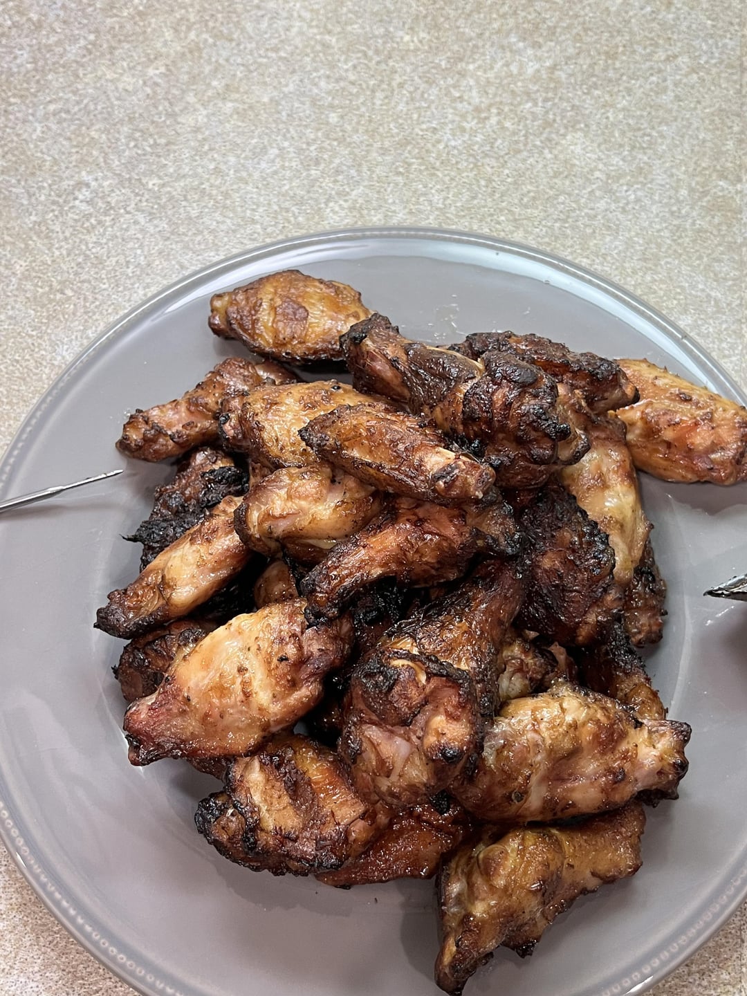 Apple wood smoked wings - Dining and Cooking