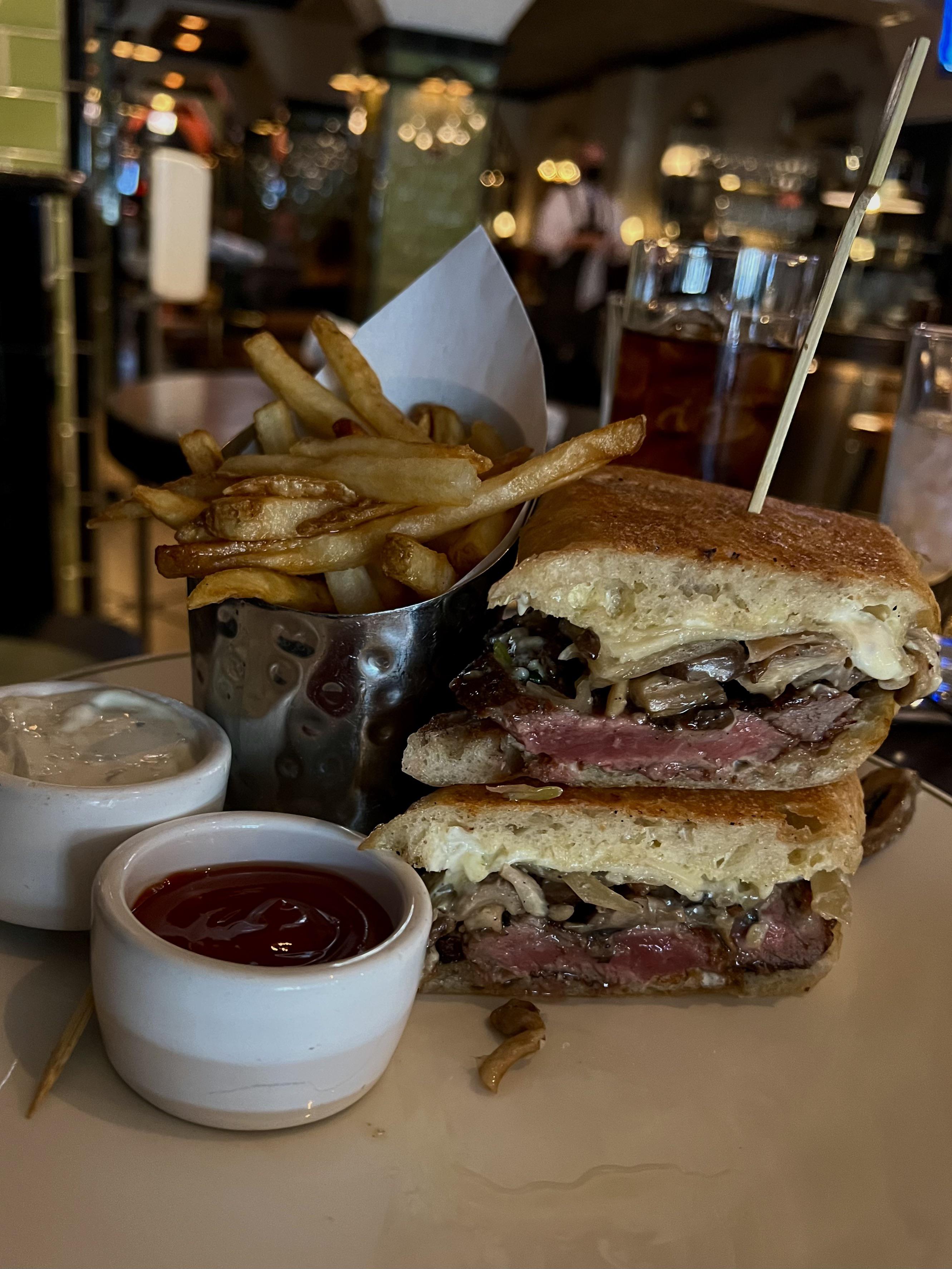 The Ribeye sandwich at The Gage is the best steak sando I’ve ever had ...
