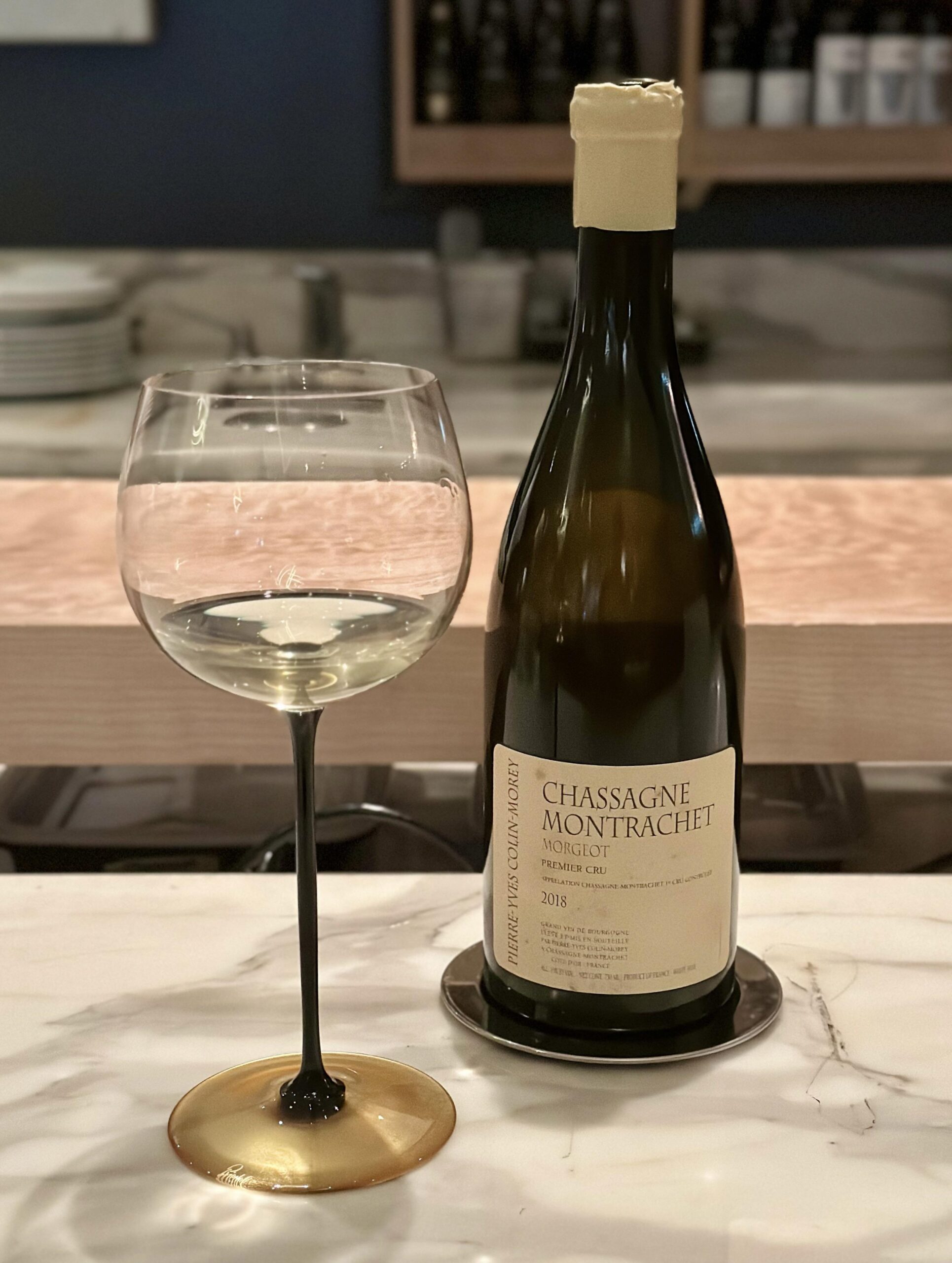 2018 PYCM Chassagne-Montrachet Morgeot 1er Cru - Dining and Cooking