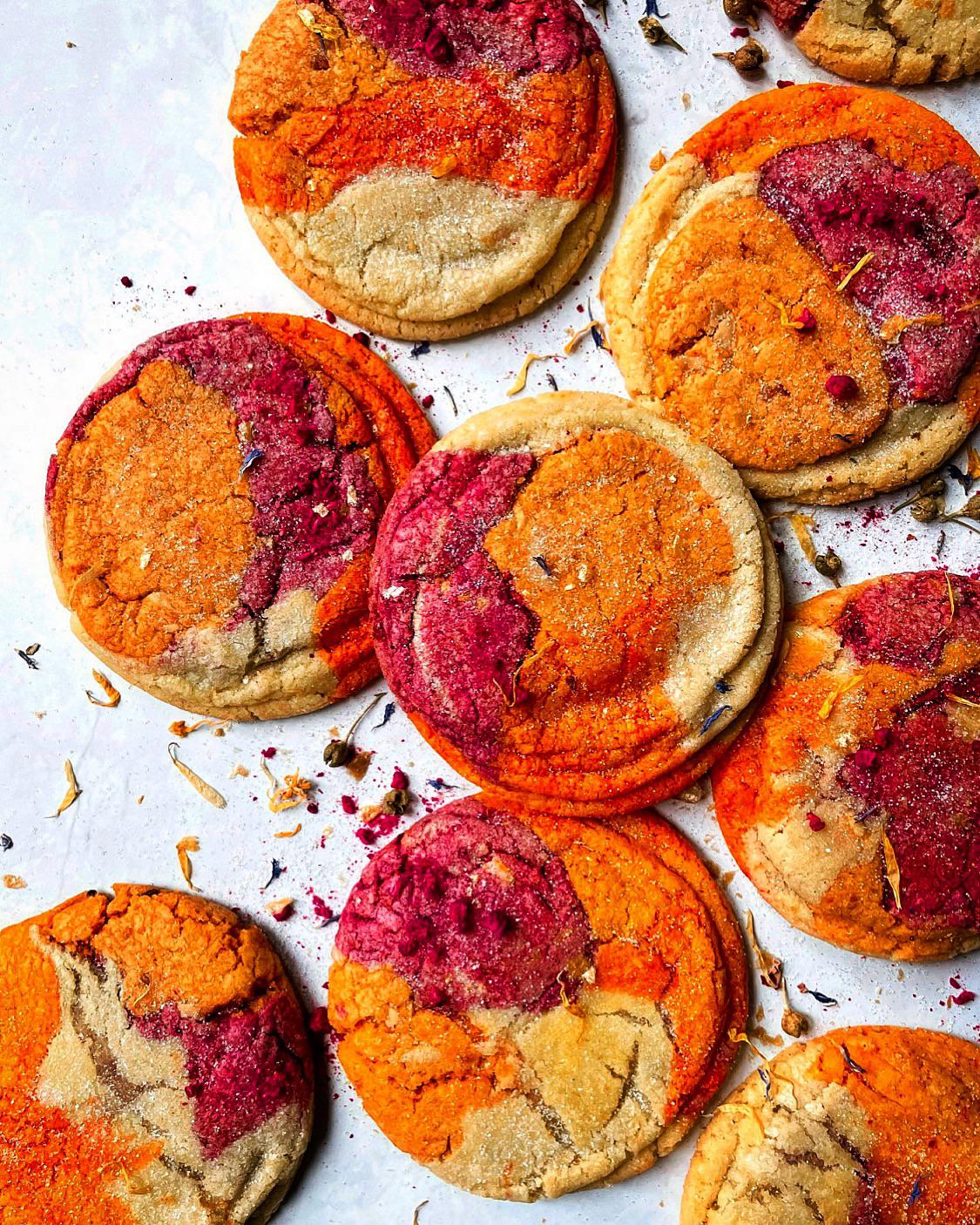 GRAPEFRUIT, PASSION FRUIT & RASPBERRY COOKIES. - Dining and Cooking
