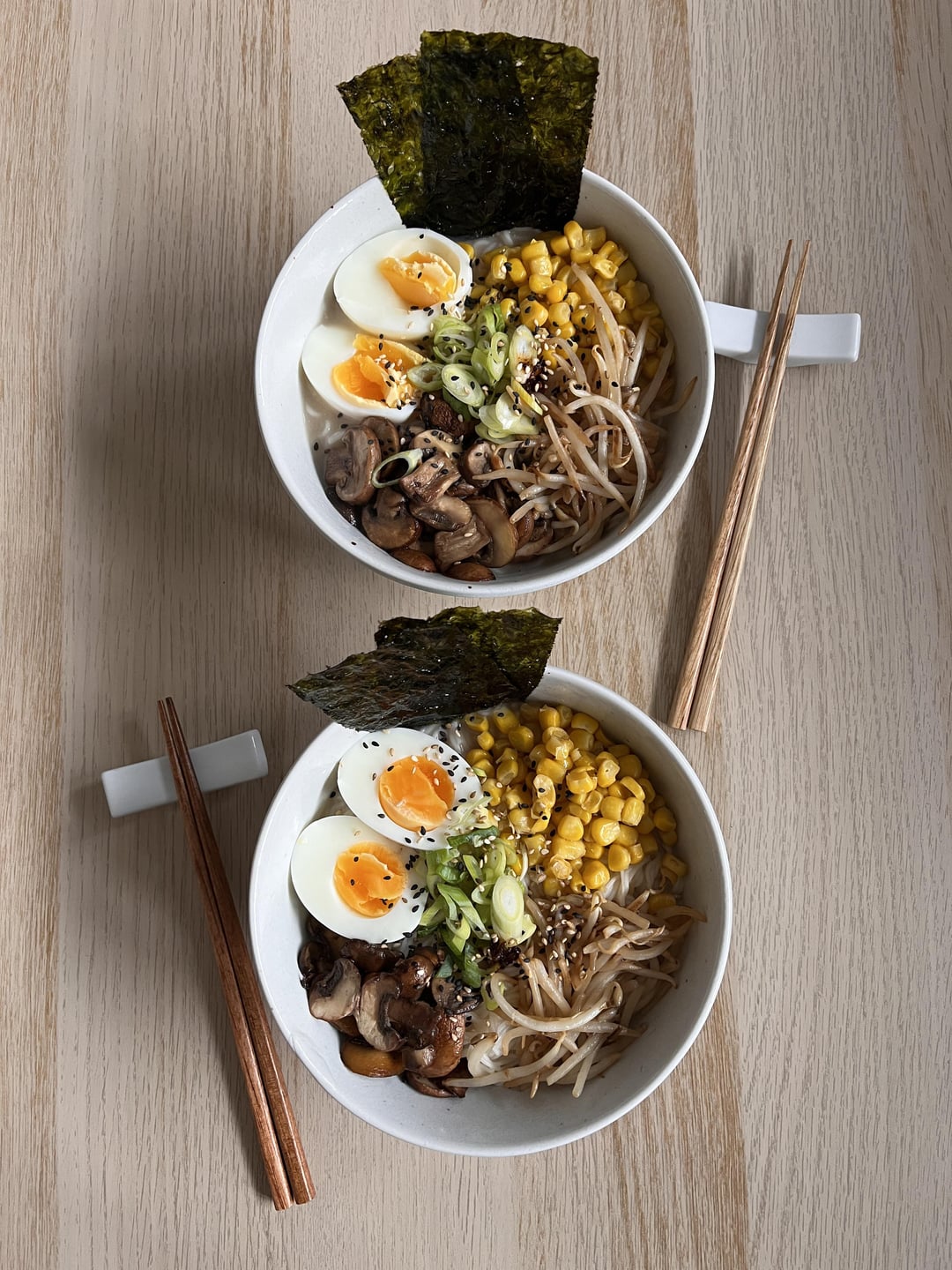 first attempt at vegetarian ramen - Dining and Cooking