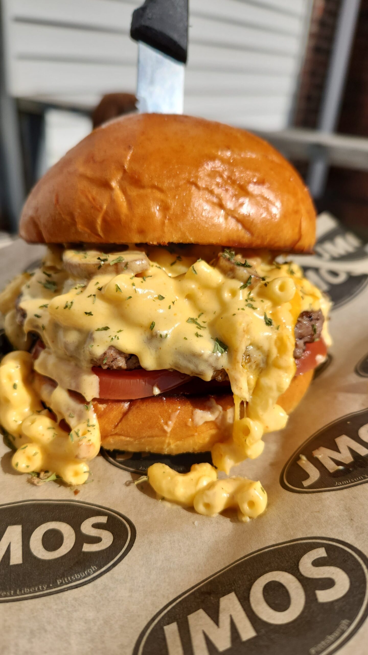 The Mac Daddy Burger - Dining and Cooking