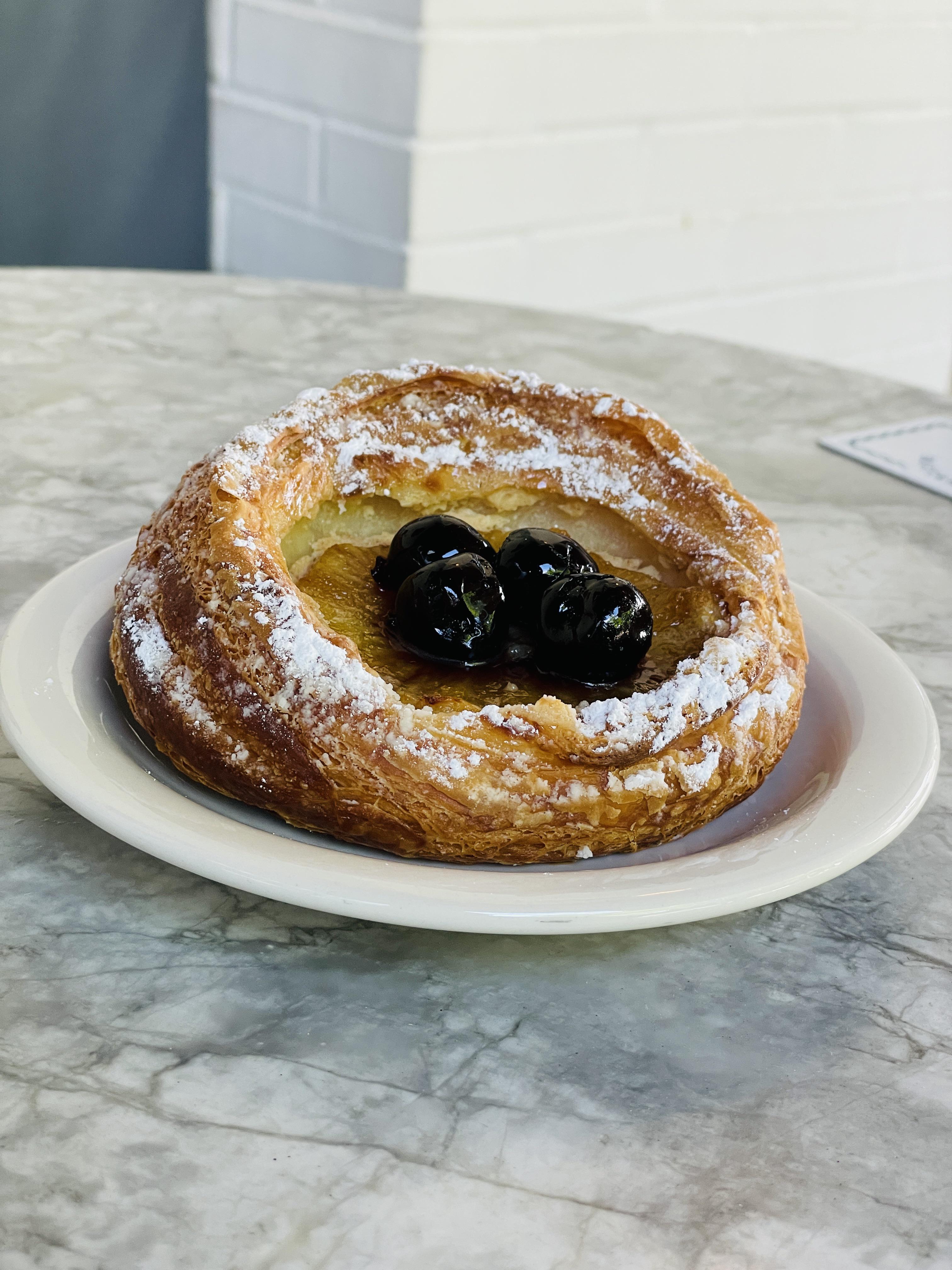 Pineapple Upside Croissant from Swedish Hill Bakery - Dining and Cooking