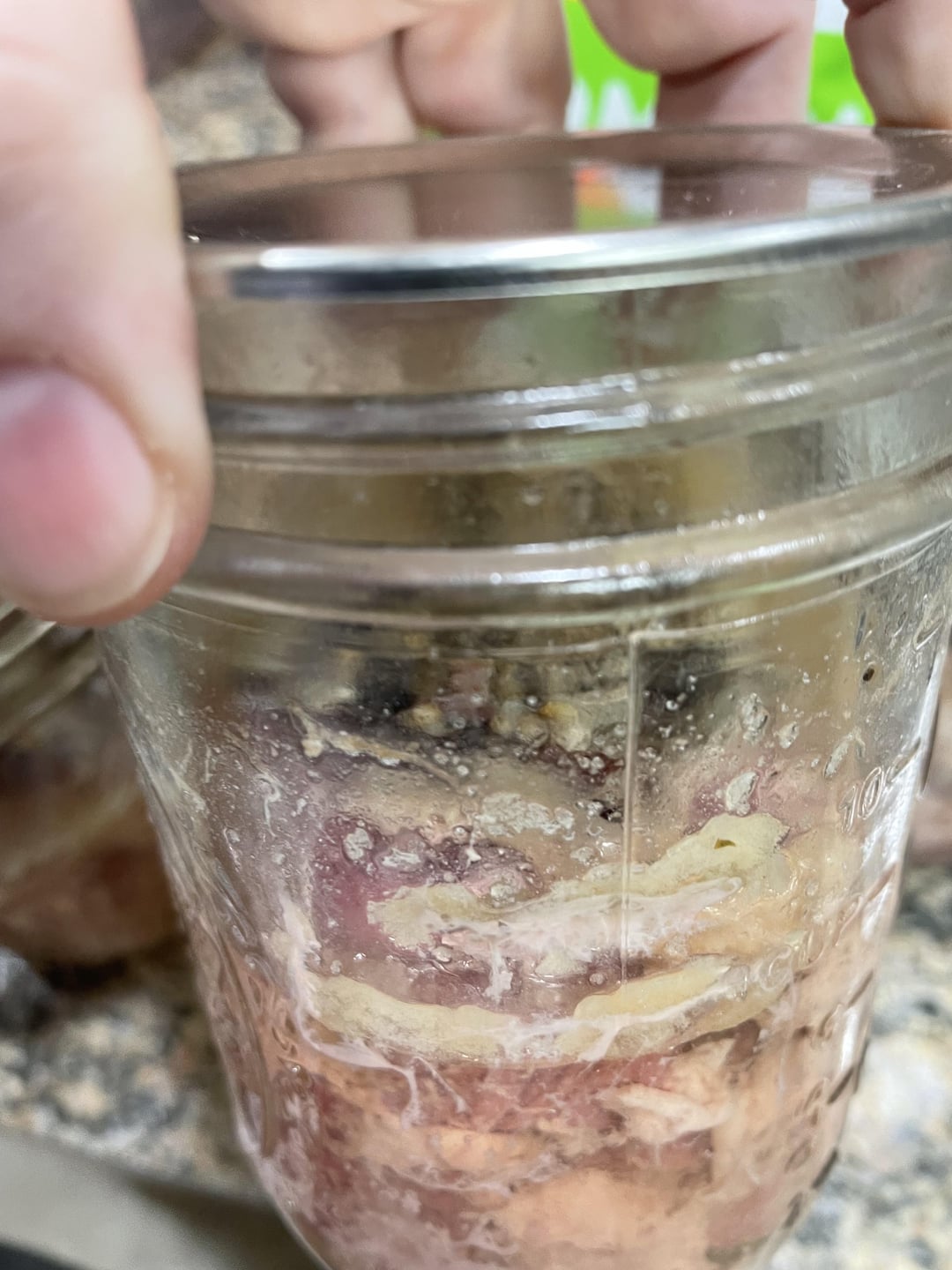 Discoloration on canned meat - Dining and Cooking