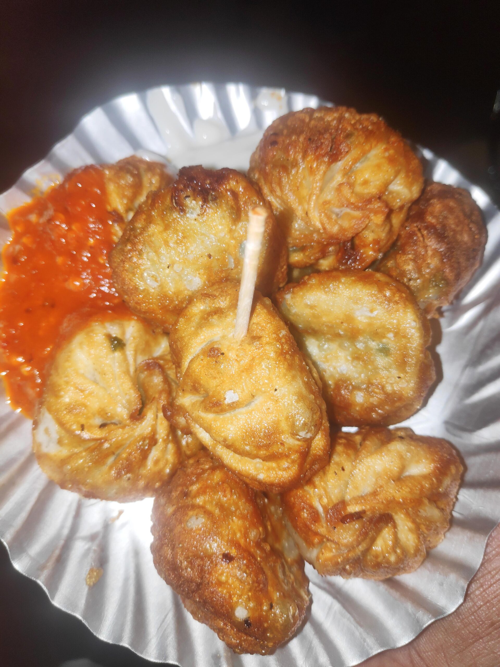 Fried chicken momos, soul soothing snack for a chill evening! - Dining ...