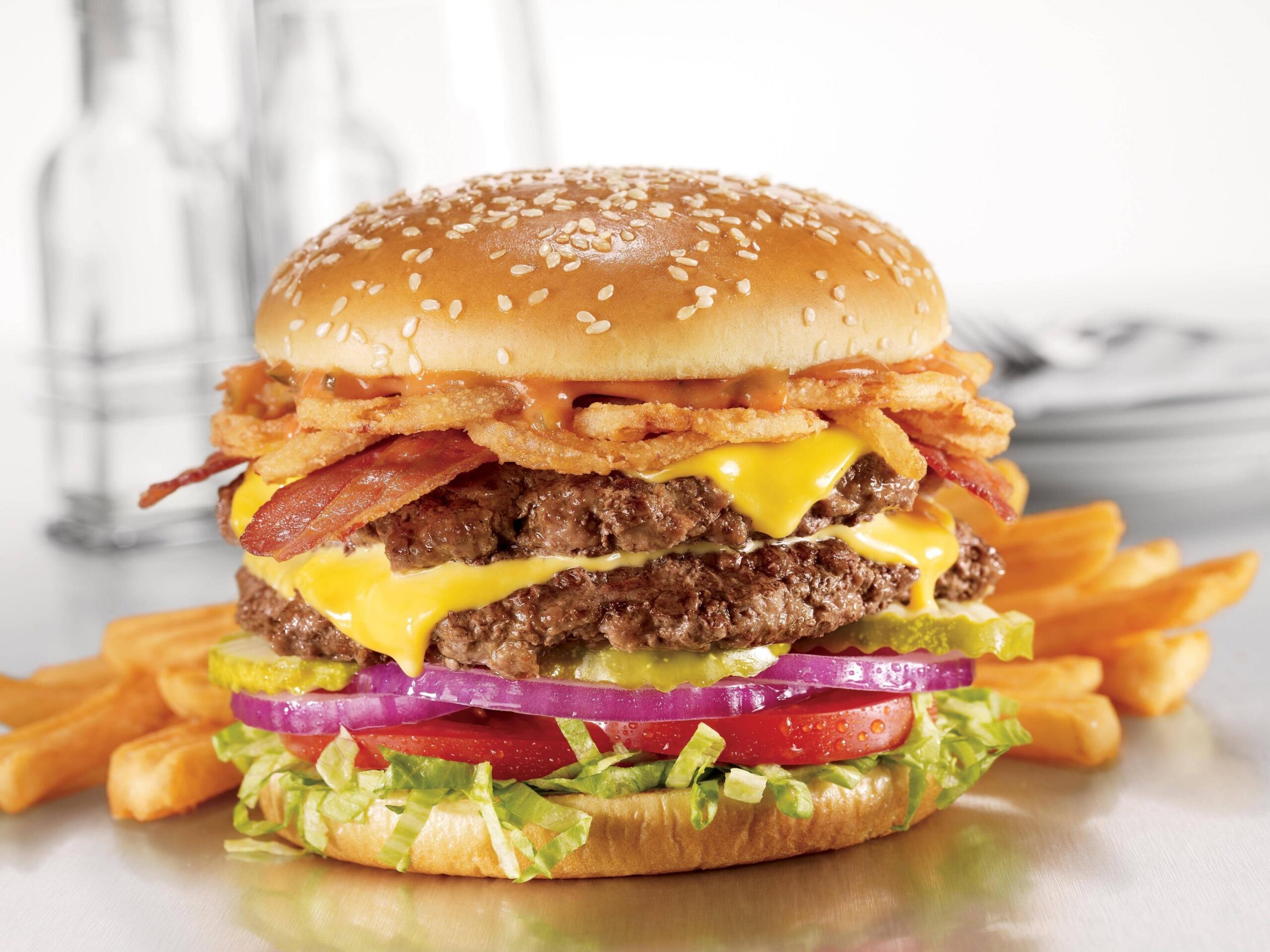 A fine hamburger [7216x5412] - Dining and Cooking