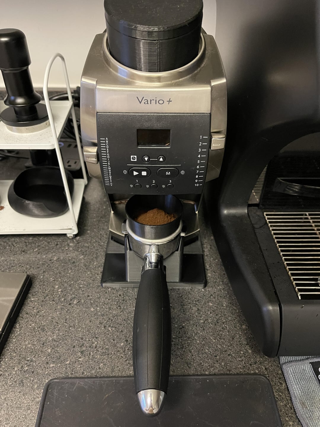 Hand free operation with Vario+ and Lucca Mini 53mm basket. - Dining ...