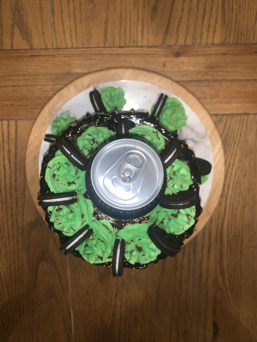 Monster energy cake. Really pleased with the colouring on this - Dining ...