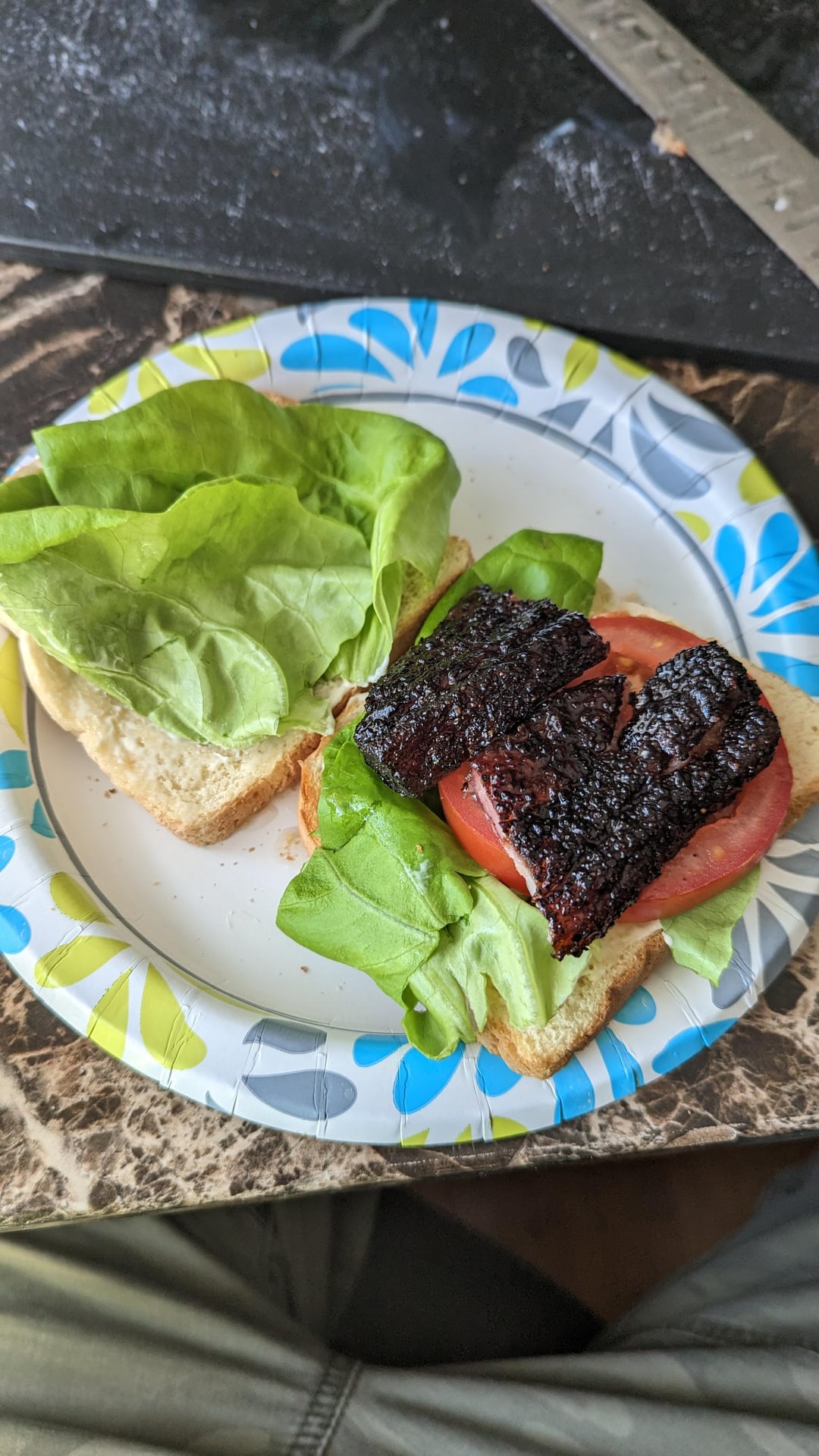 Memorial Day belly burnt ends and blt (belly lettuce tomato) - Dining ...