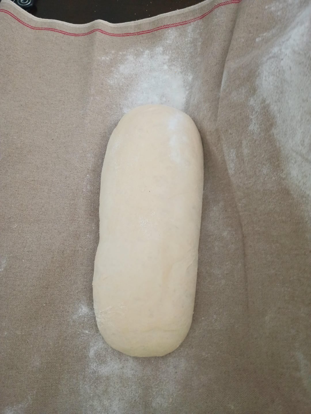 Calzones and Garlic bread made from a fresh loaf of ciabata bread ...