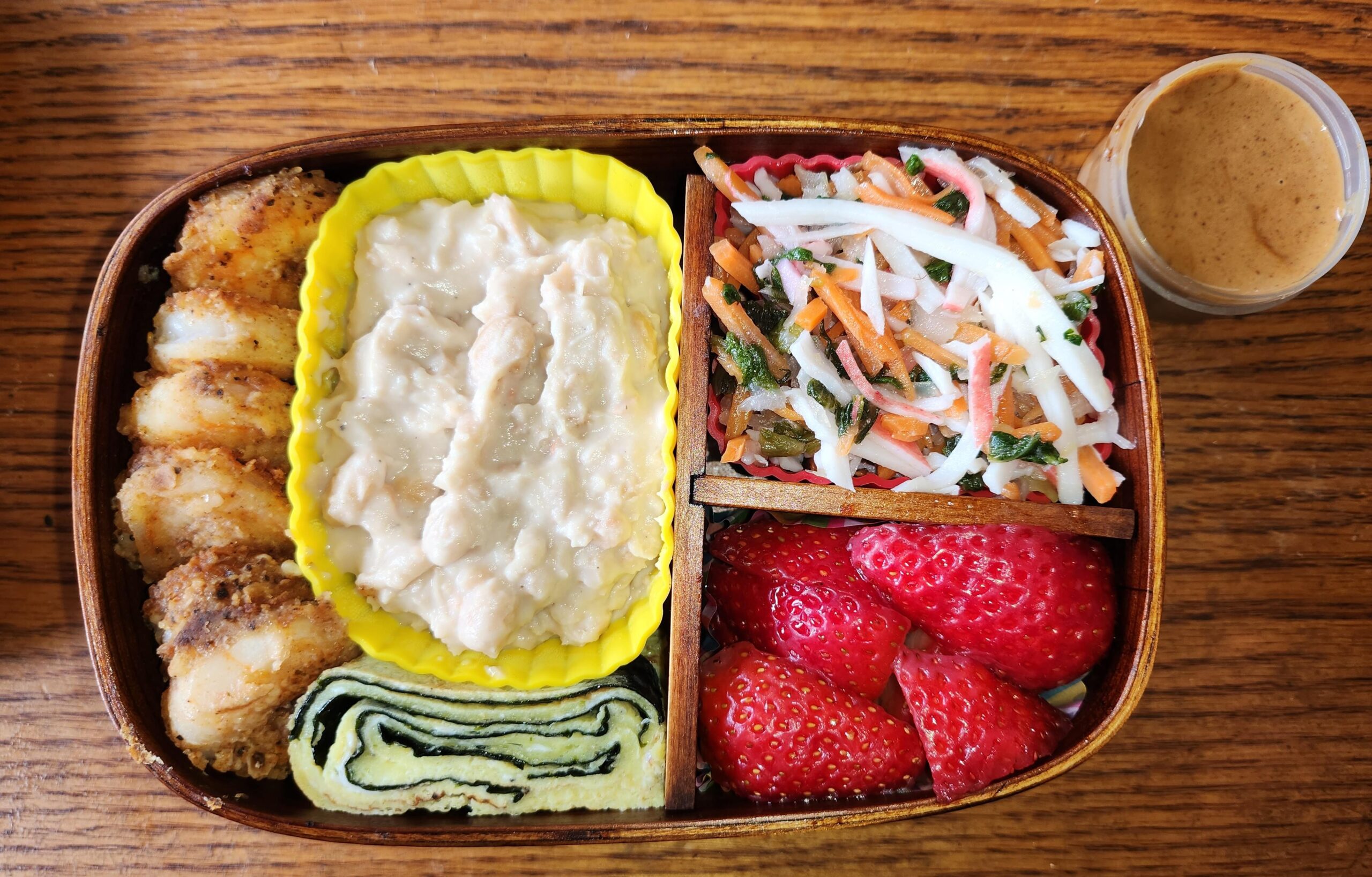 togarashi shrimp bento - Dining and Cooking