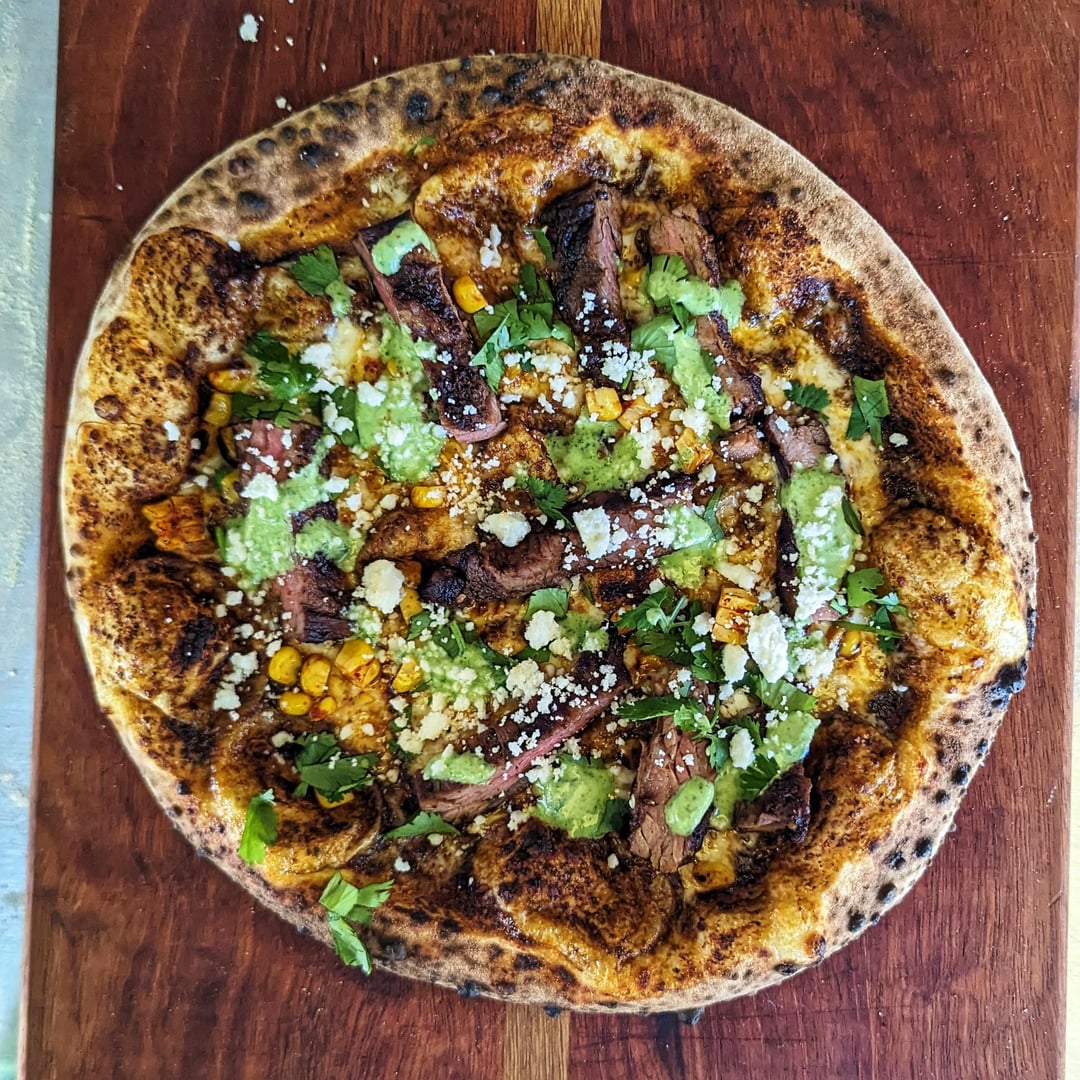 Carne asada pizza - Dining and Cooking