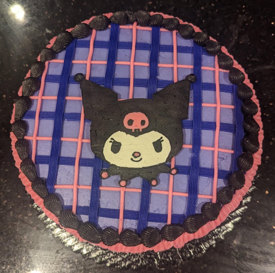 Kuromi (Hello Kitty) Cake - Dining and Cooking