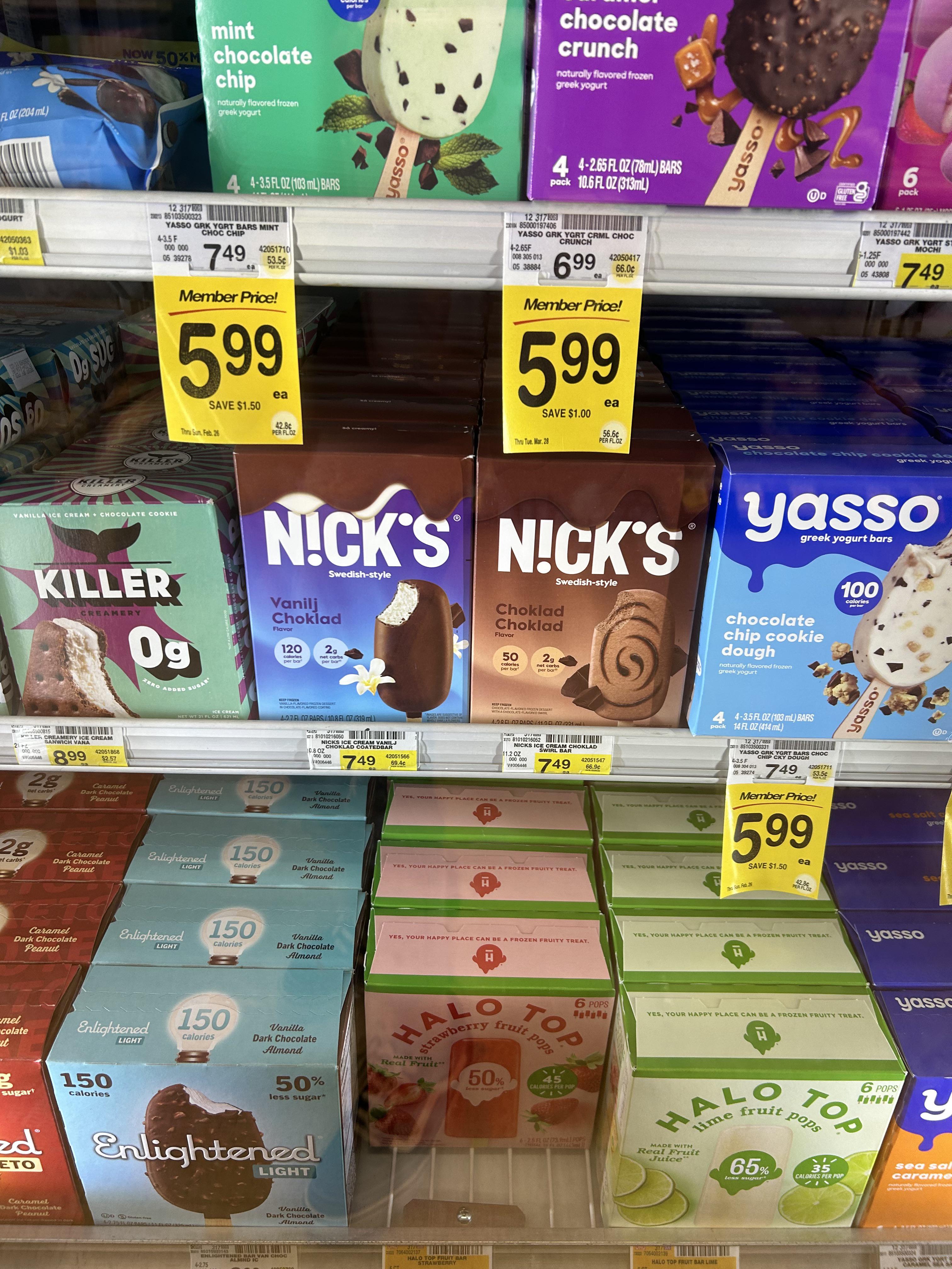 Has anyone tried these new Nick’s bars or the Killer Creamery ...