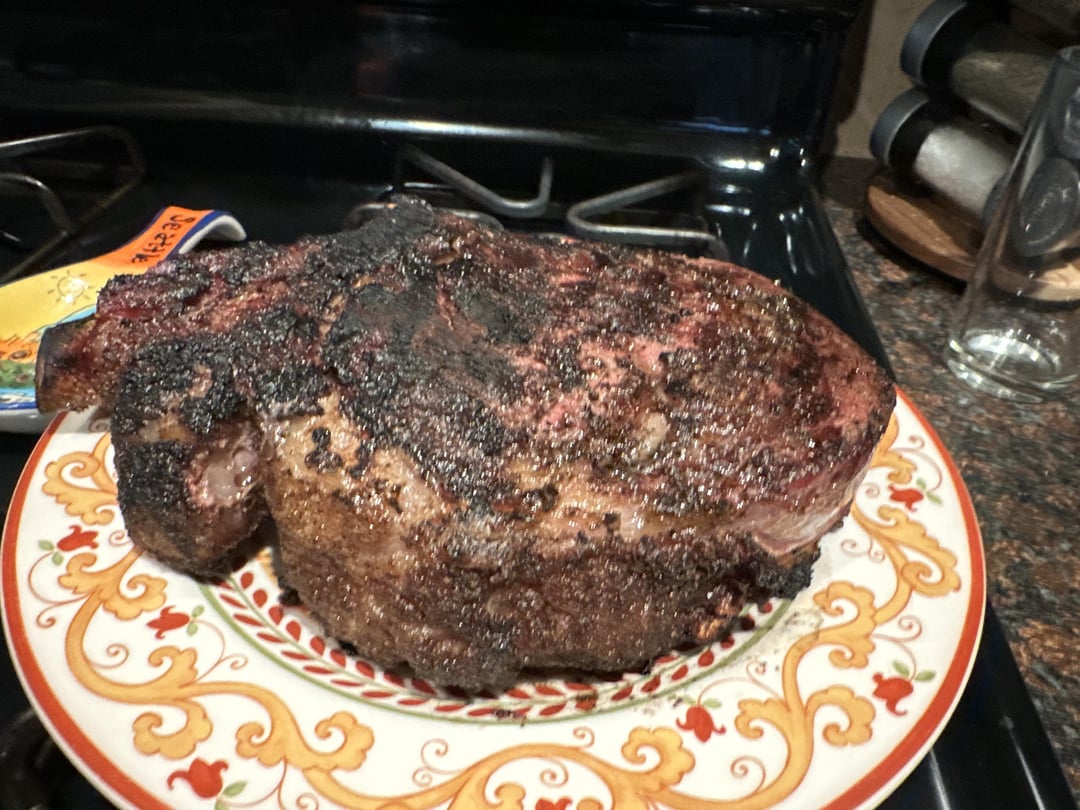 Cowboy Ribeye! Perfection! - Dining and Cooking