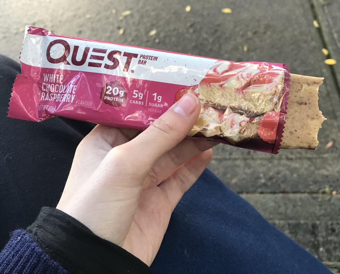 white chocolate raspberry quest bar review!,!!,!!! - Dining and Cooking