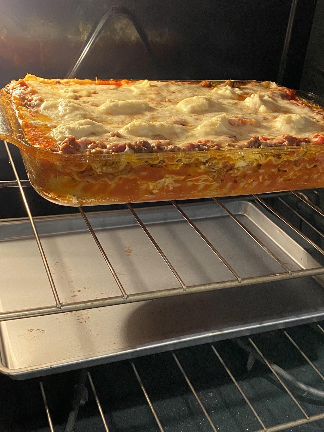 [homemade] 3 layer meat lasagna. - Dining and Cooking