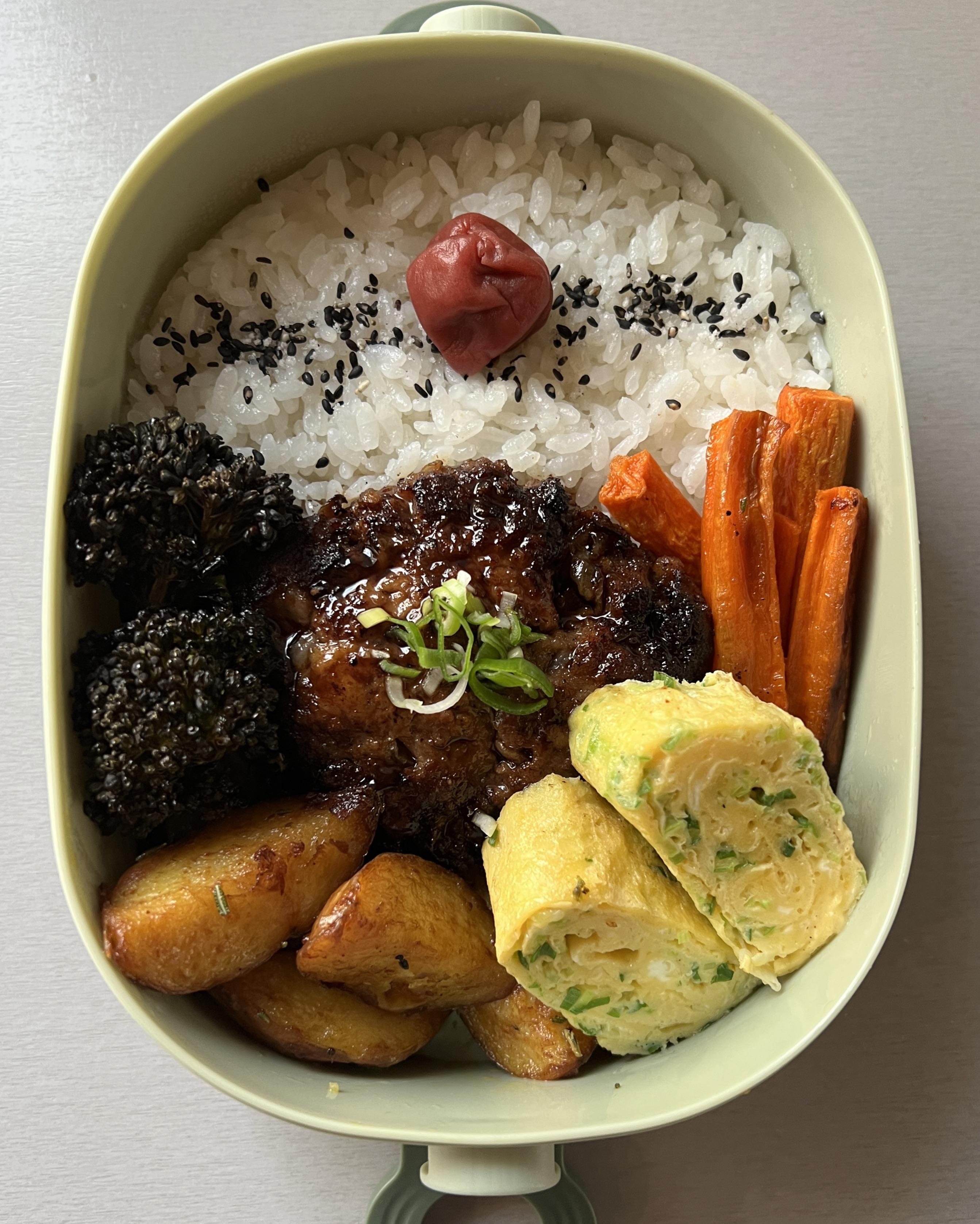 Hamburg steak bento - Dining and Cooking