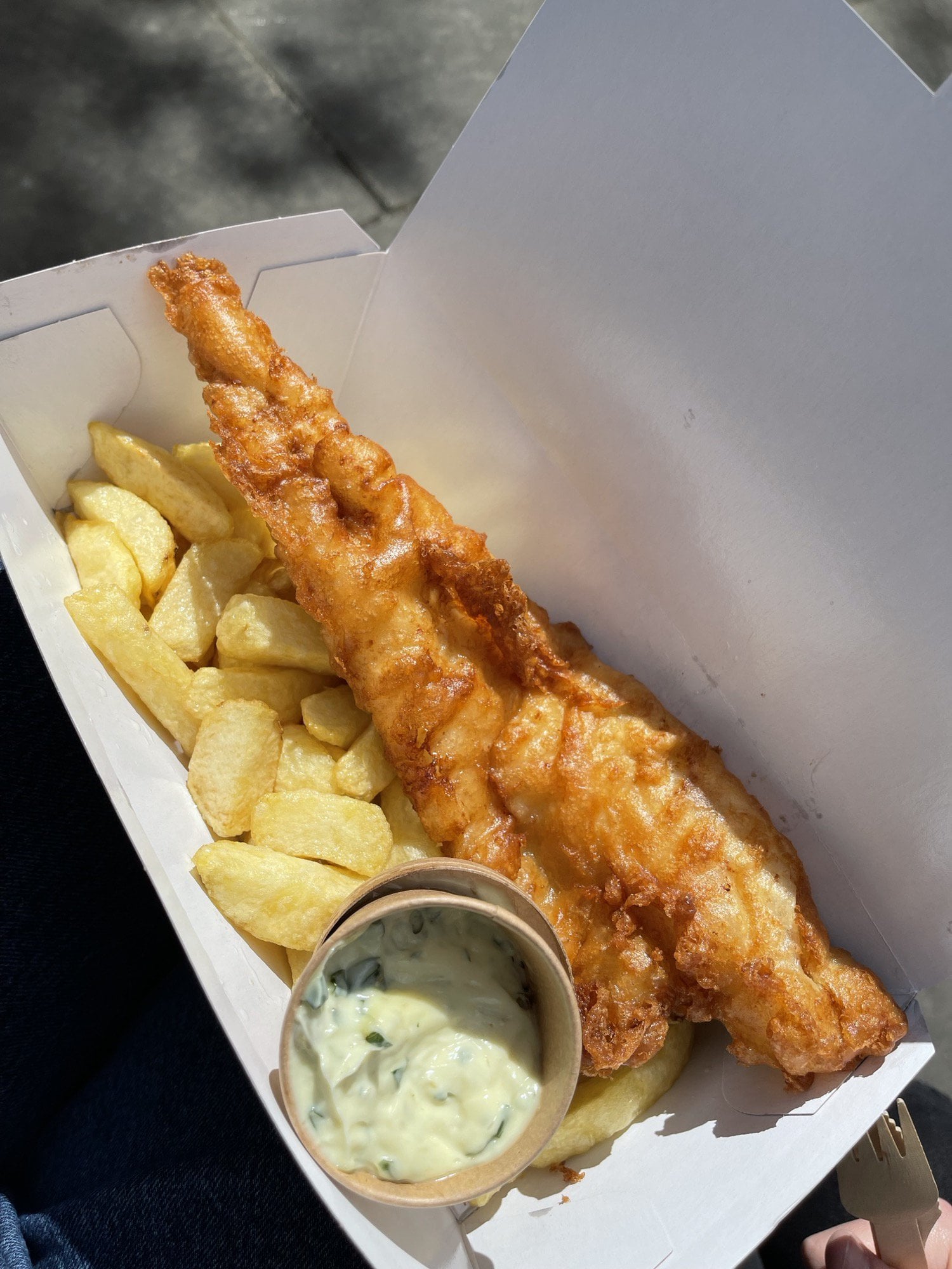 [I ATE] Fish&chips, Borough Market, London - Dining and Cooking