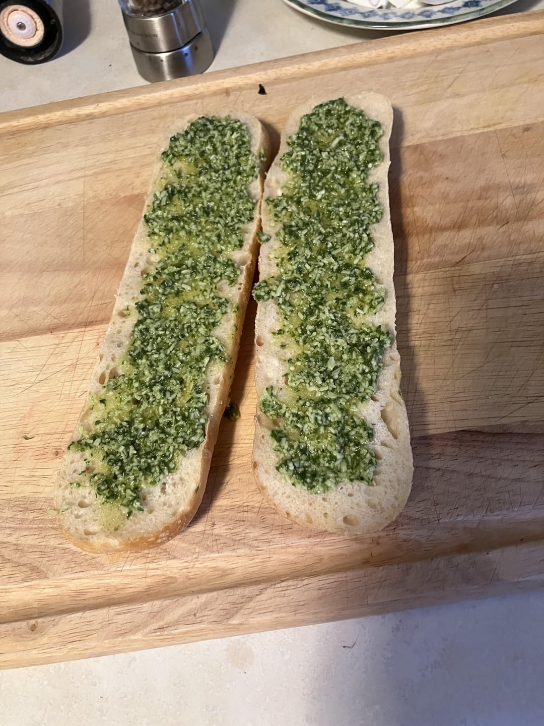 Caprese panini on a baguette - Dining and Cooking