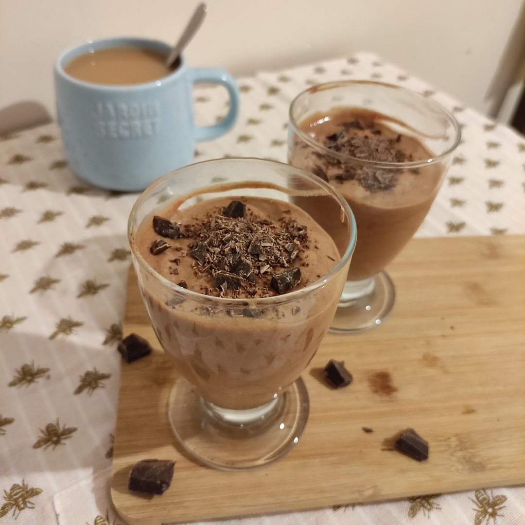 I made chocolate caramel mousse, 170kcal for both cups - Dining and Cooking