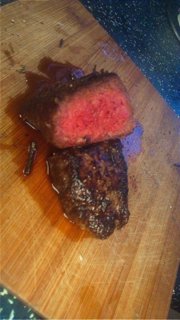 Small thick steak with loads of flavour - Dining and Cooking