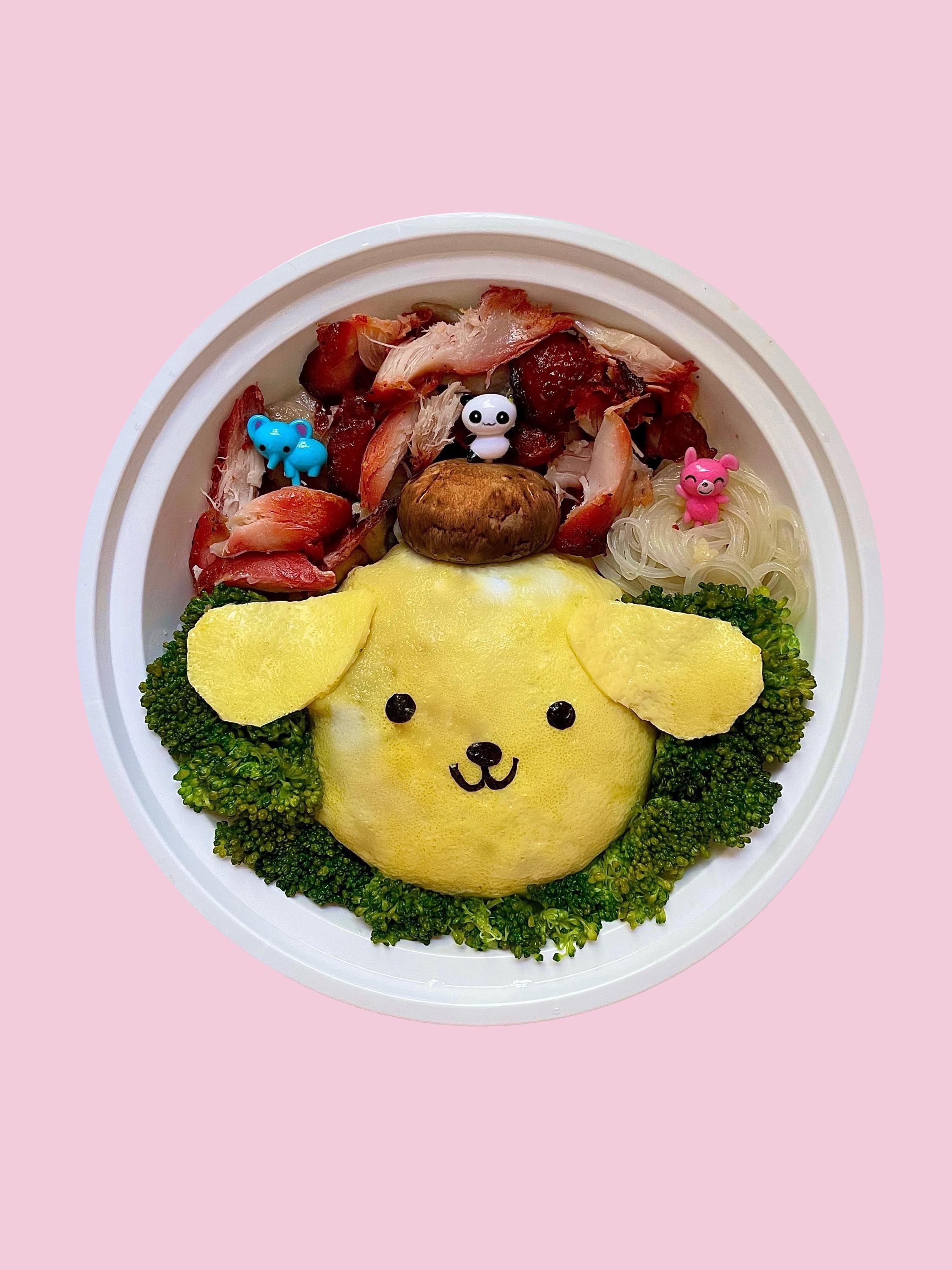Weekly Bento for My Boyfriend: Pompompurin 💛 - Dining and Cooking